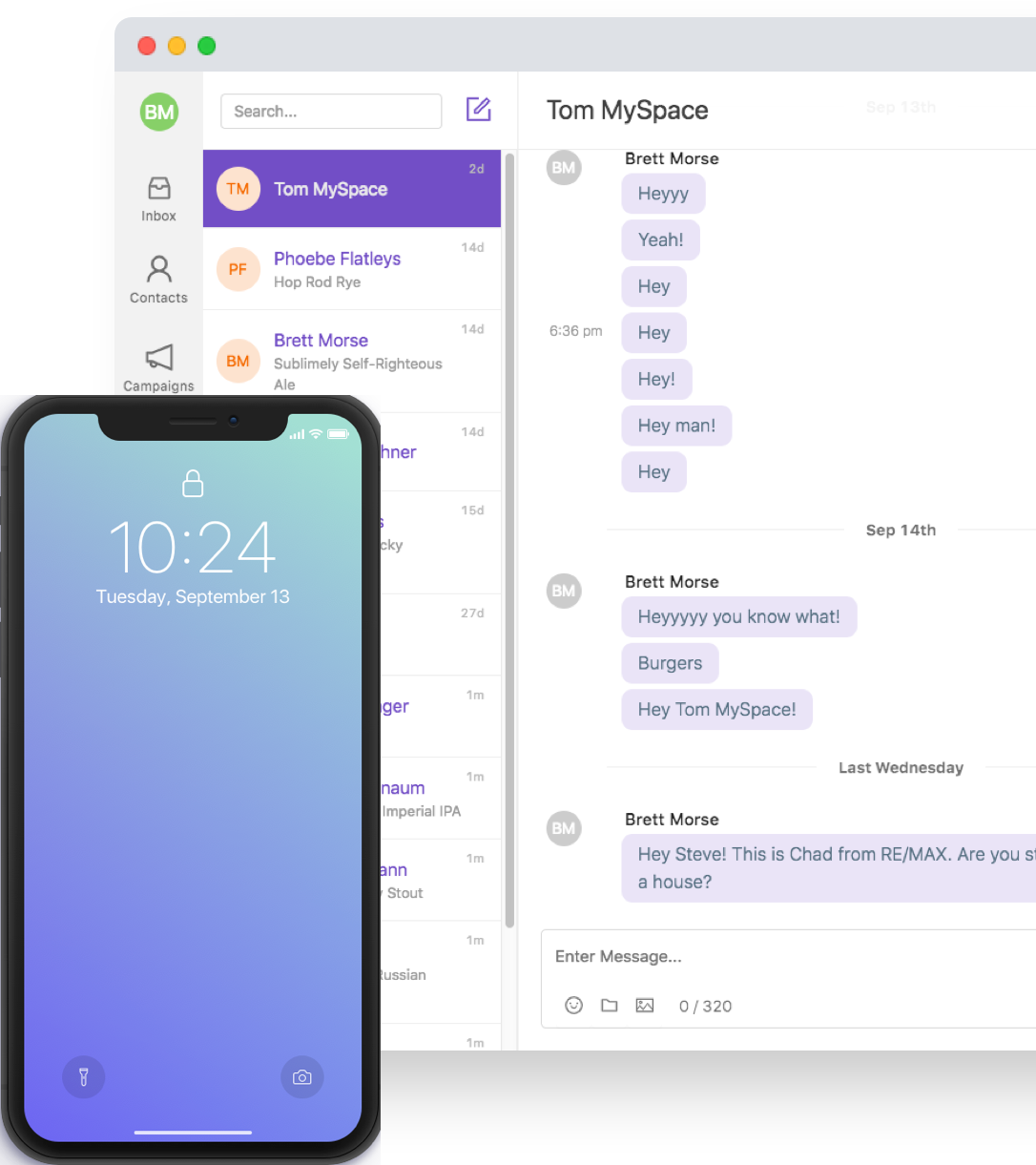 Chatform | Landline Texting